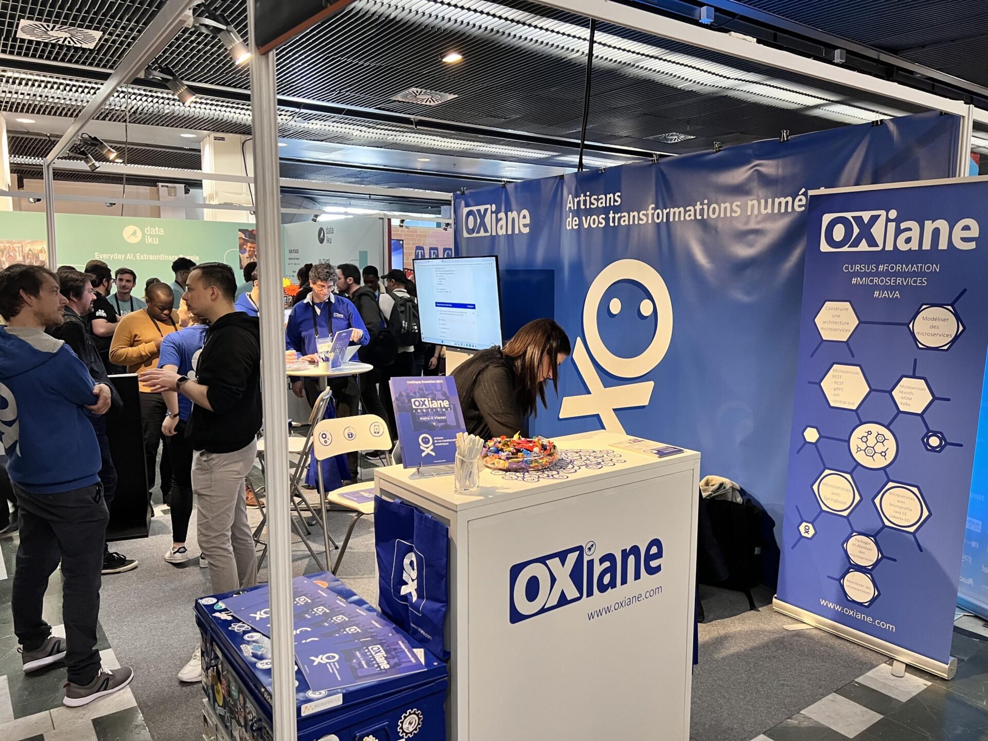 OXiane au salon Devoxx France 2023 - Clever Age